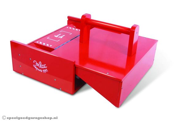 Vilac Rode garage | Speelgoedgarageshop.nl