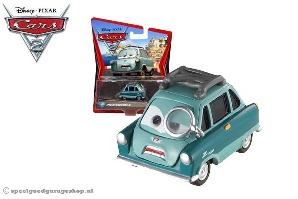 Disney Cars 2 - Professor Z | Speelgoedgarageshop.nl